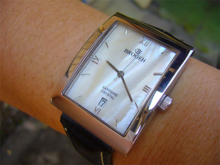 BAKUL JAM: SOLD : BROGEH "MOTHER of PEARL" SWISS