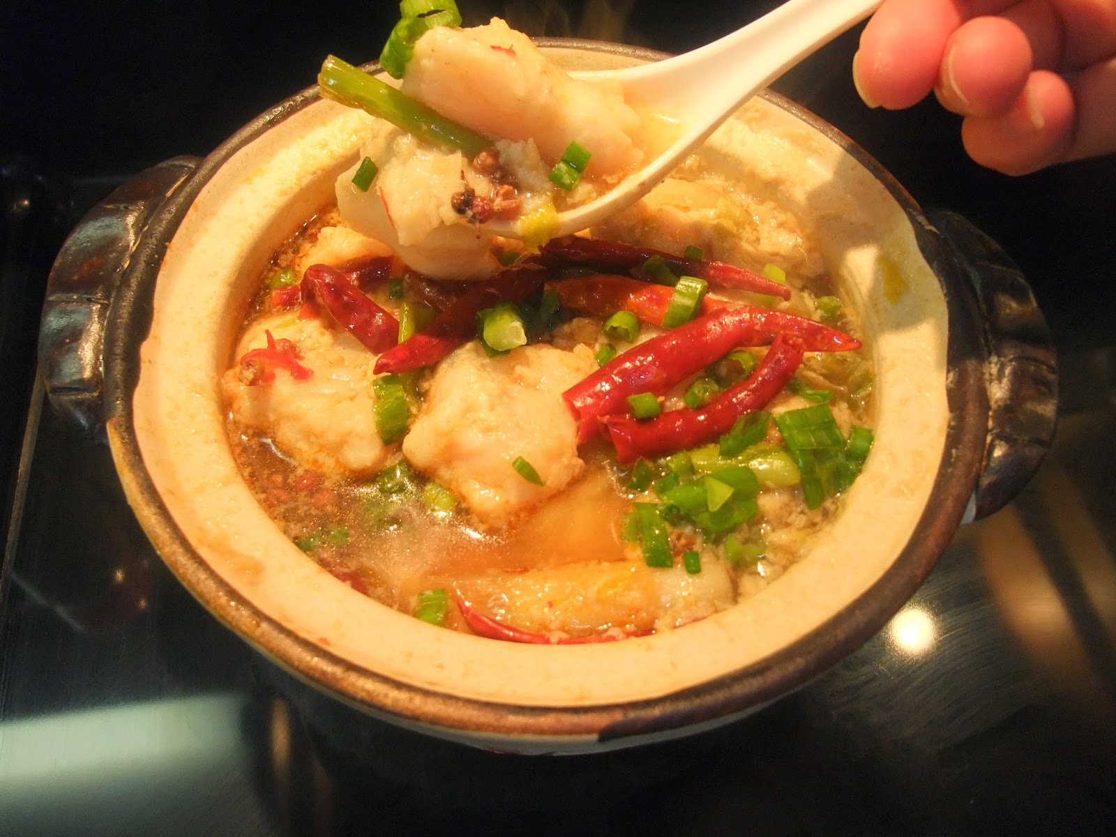 Susan's Savour-It!: White Fish Two Ways... Szechuan Spicy Fish Soup and ...