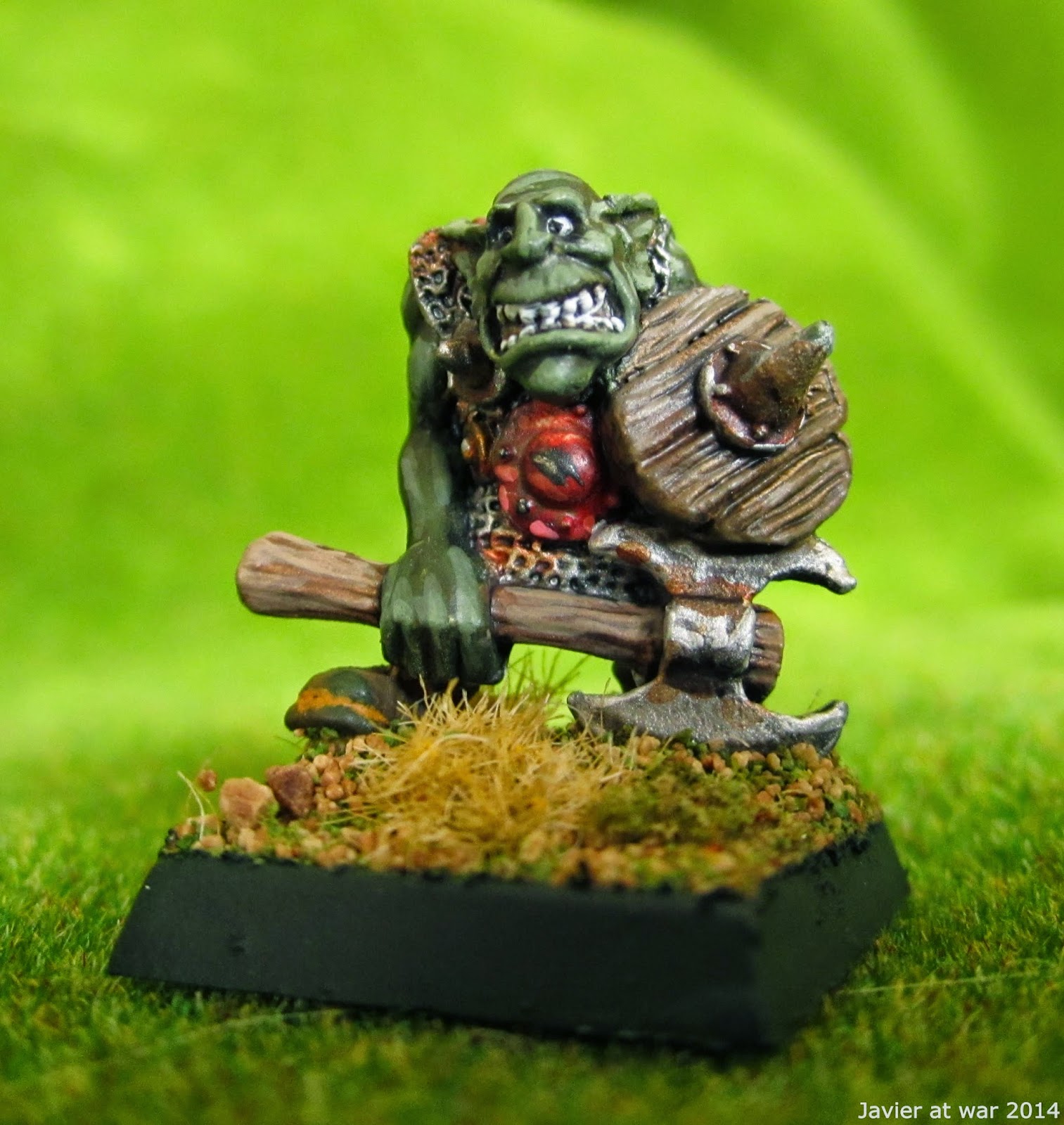Javier at war: Testing Goblin skin tone