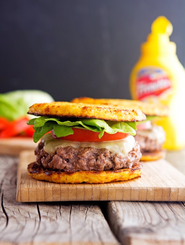 The Iron You: Cauliflower Crust Hamburgers