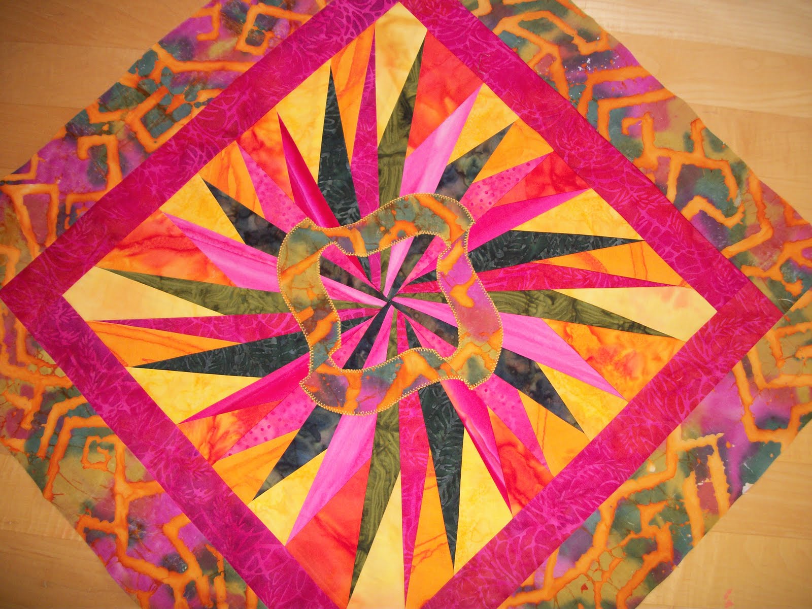 Quilting is a Fine Art: Paper Piecing with Claudia