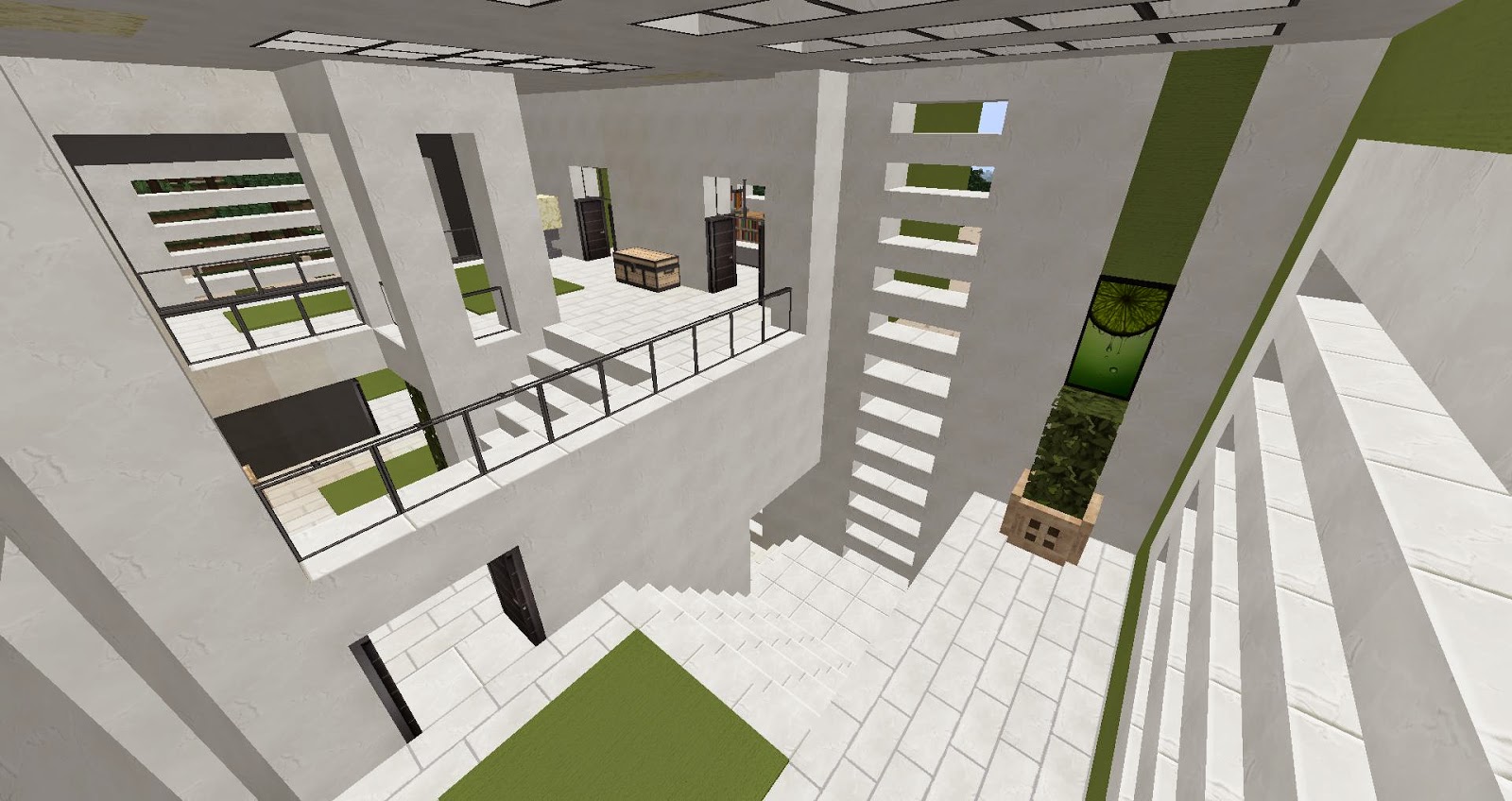 My Minecraft Constructions: Minecraft futuristic mansion