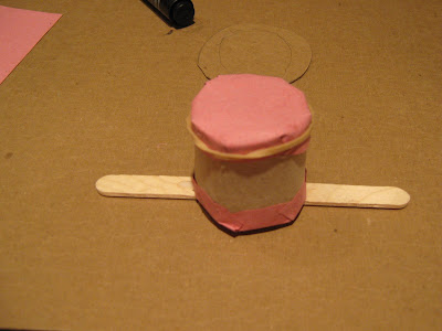 Almost Unschoolers: Flippy Acrobat Toy Craft for Sandy's Circus