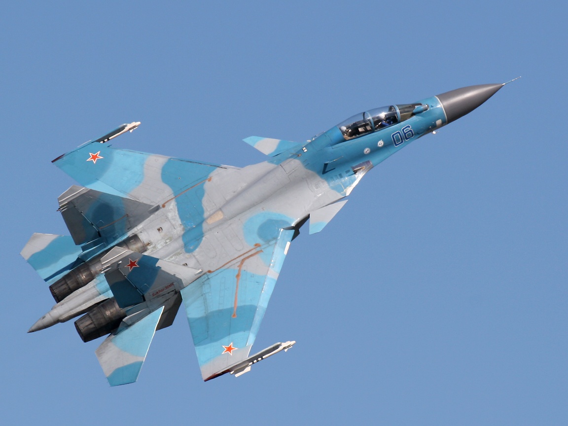 Su-30 Long-Range Interceptor Fighter |Russian Military Aircraft Picture