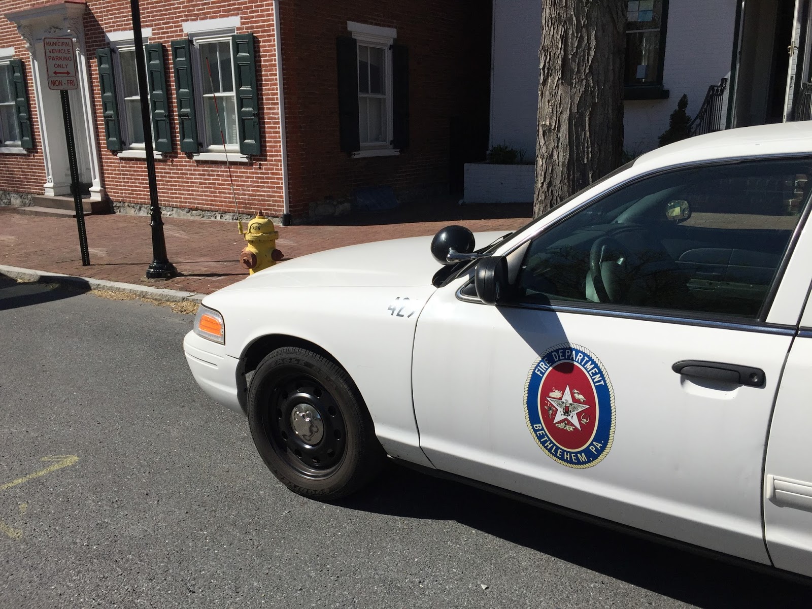 Lehigh Valley Ramblings: Bethlehem Firefighter Blocks Fire Hydrant Lehigh Valley Ramblings: Bethlehem Firefighter Blocks Fire Hydrant