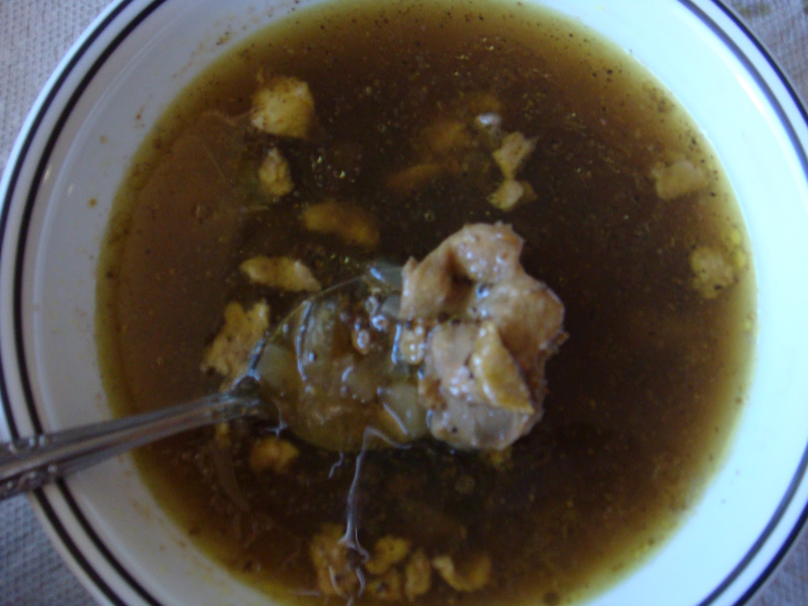 M&M True Karaikudi Chettinad Kitchen: Mutton Liver Soup