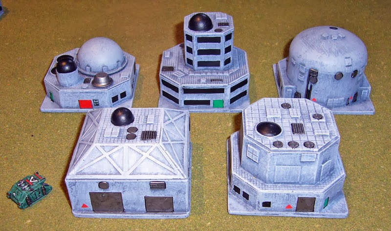 Hordes of Things: Daemonscape 6mm SciFi Buildings