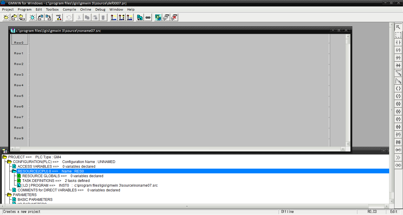 Cara menggunakan simulasi PLC GMWIN V3.63