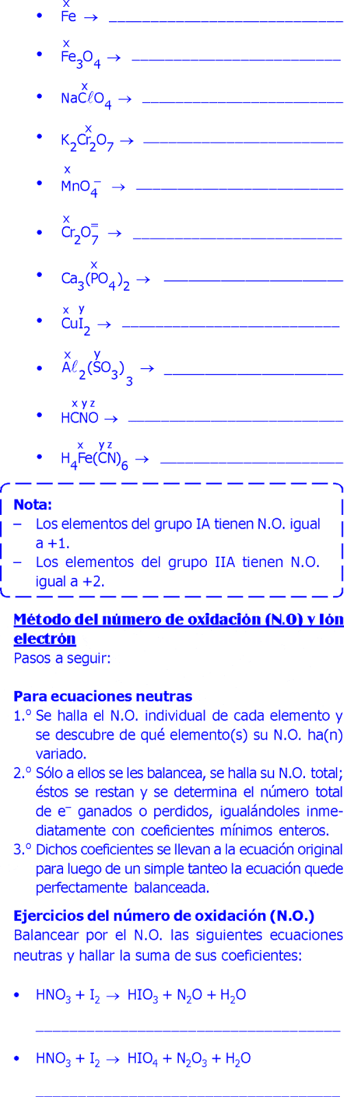 REACCIONES QUÍMICAS EJERCICIOS RESUELTOS PDF