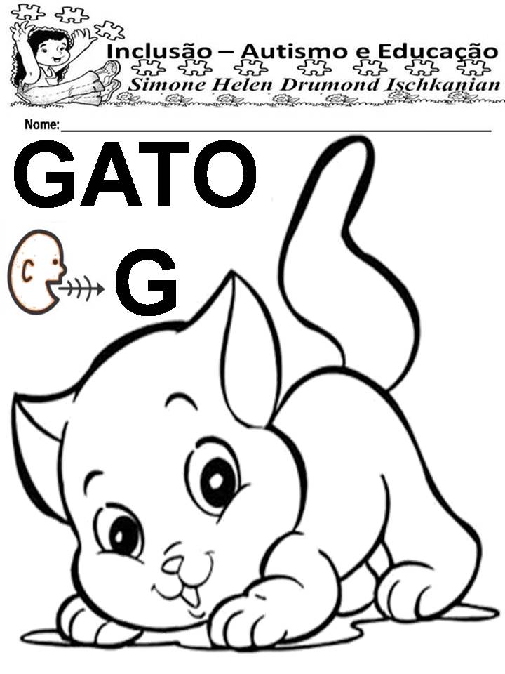 INCLUSÃO - AUTISMO E EDUCAÇÃO SIMONE HELEN DRUMOND: G DO GATO
