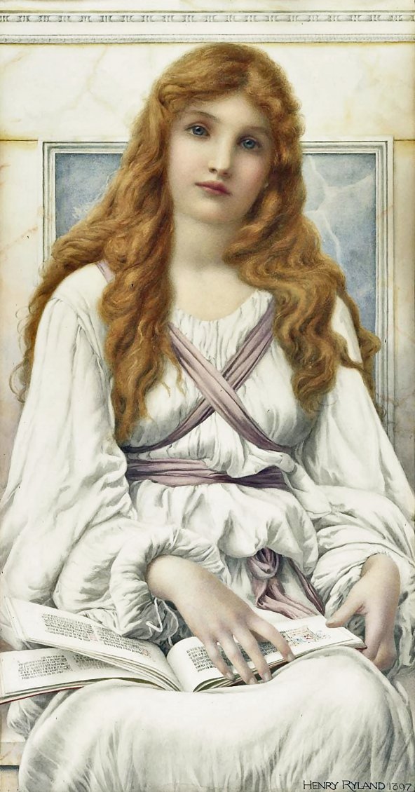 Henry Ryland - A Neo-Classical / Pre-Raphaelite British Painter