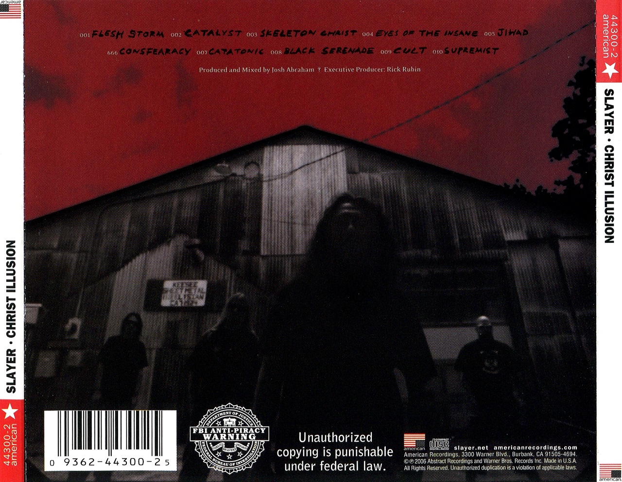 Cries from the Quiet World: Slayer "Christ Illusion"