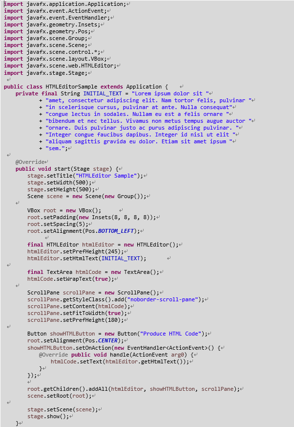 nuno's Blogs: JavaFX UI - 17.HTML Editor