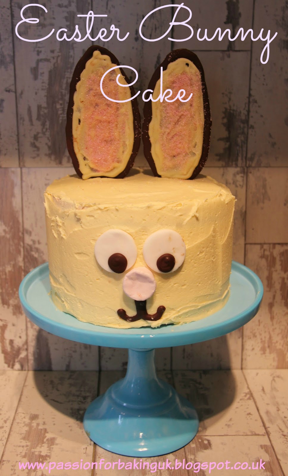 Passion for Baking: Easter Bunny Cake