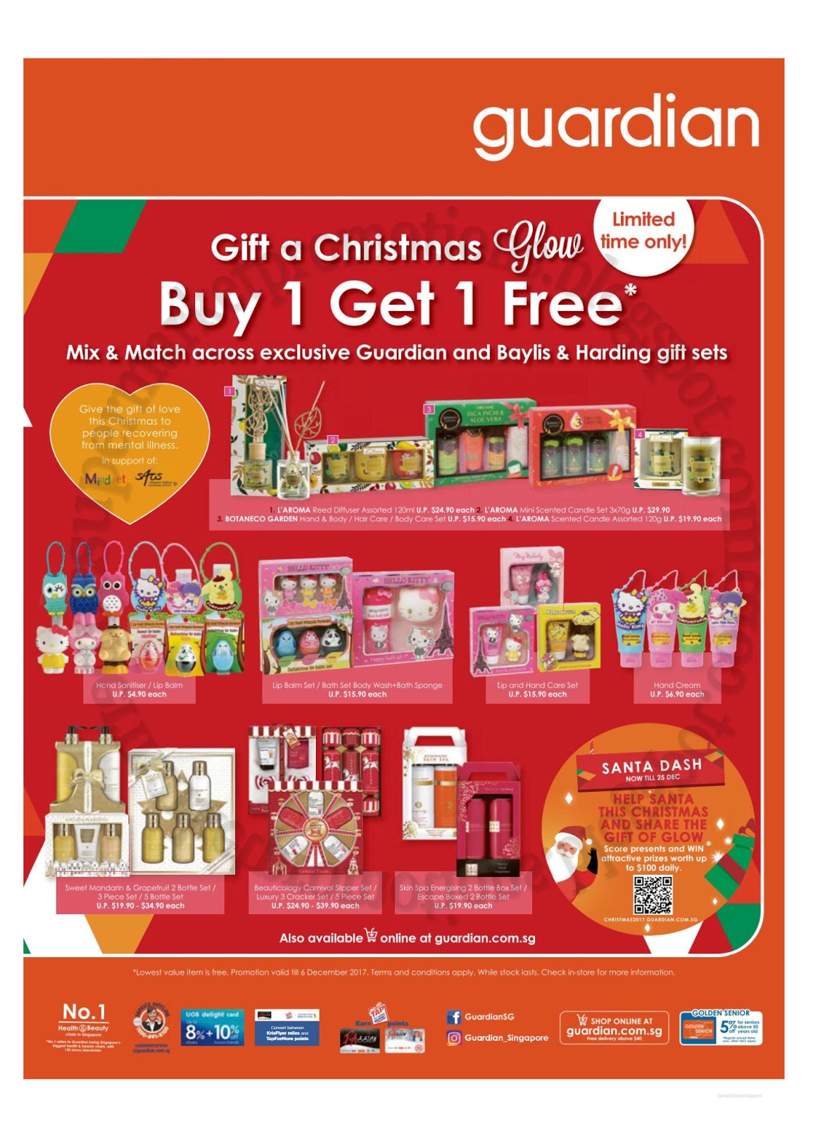 Guardian Christmas Promotion 01 - 06 December 2017 ~ Supermarket Promotions