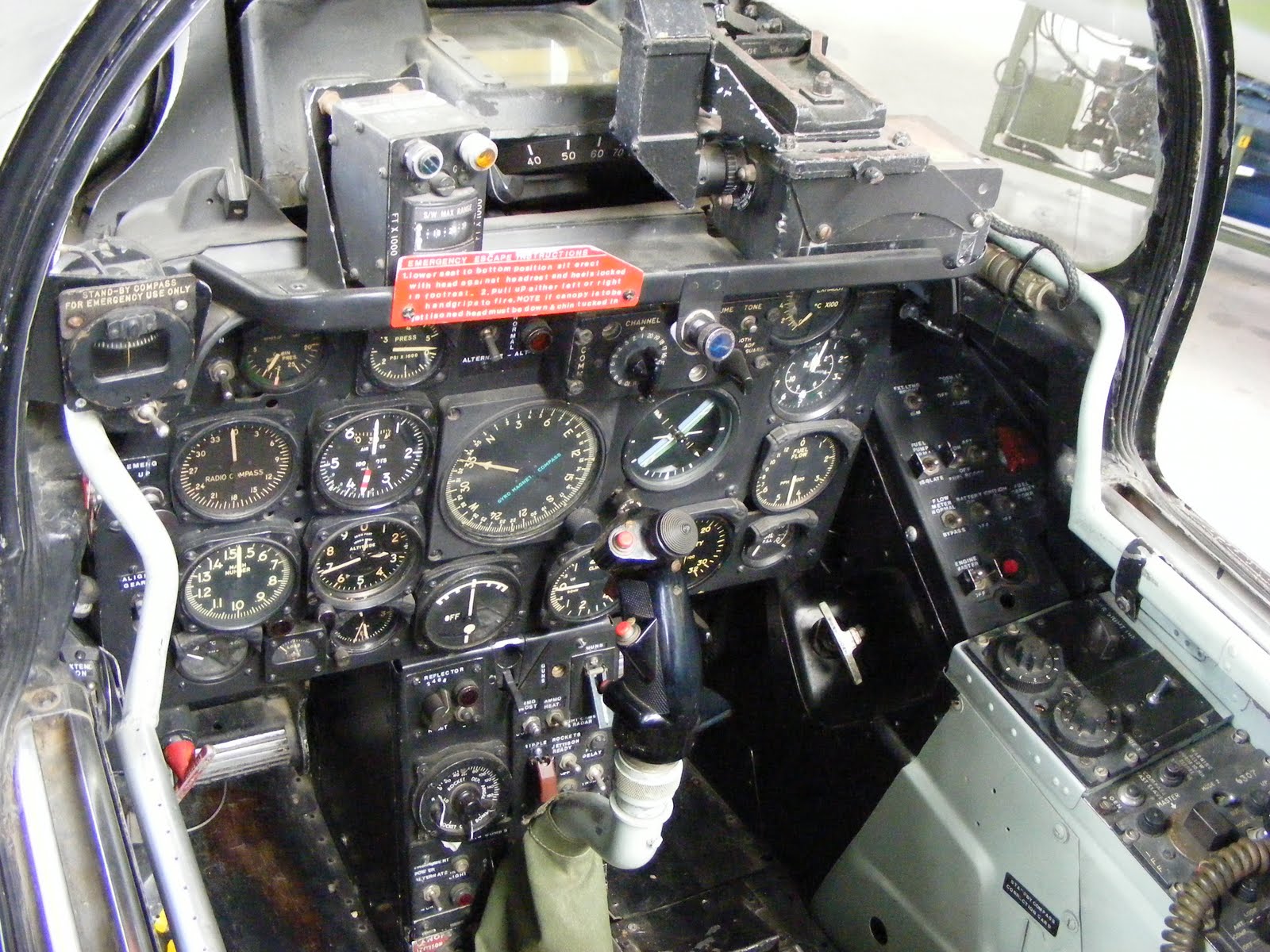 The Elegant World of Senior Lopilopo: F-86 Sabre Cockpit