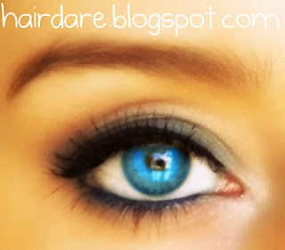 Hair Dare: blue eyed bombshell!!