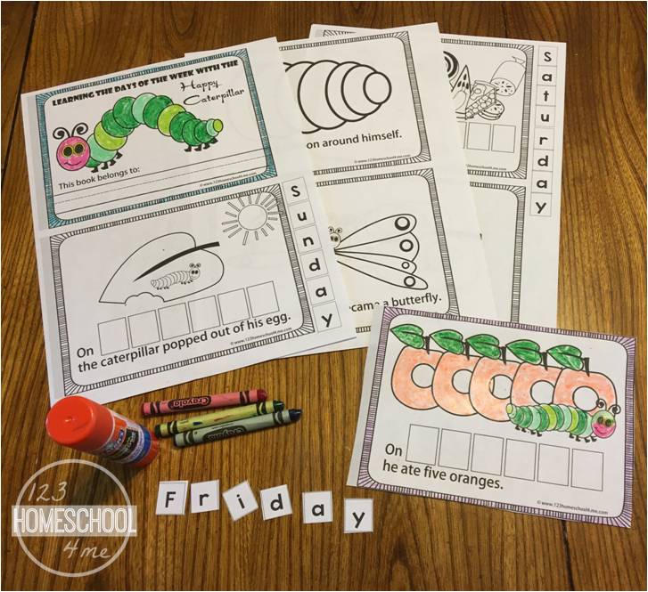 FREE Hungry Caterpillar Days Of The Week free-hungry-caterpillar-days-of-the-week