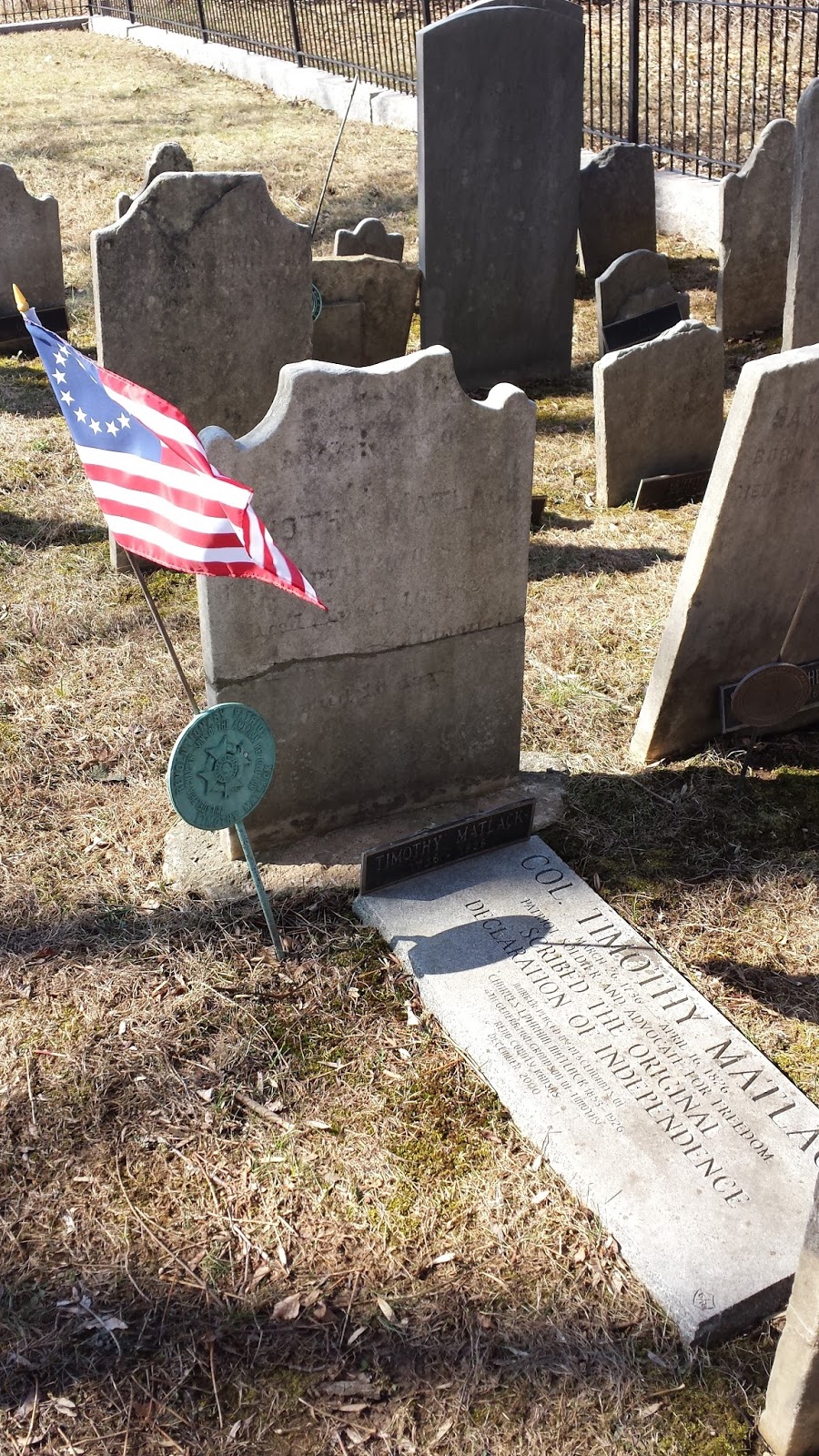 The Matt Ward History Experience : Timothy Matlack's Grave