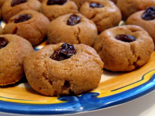 Hope For Healing: Tahini Raisin Drop Cookies (vegan)