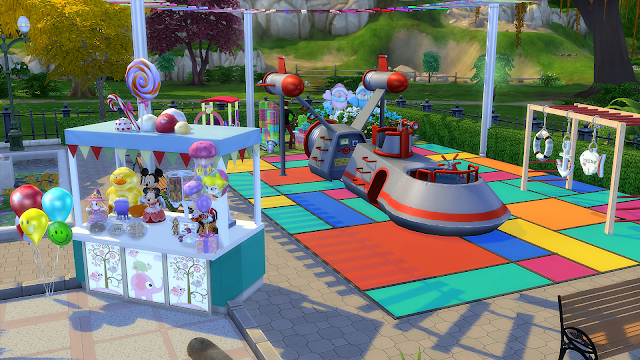 sim house design workshop: Sims 4 Bunny Wonderland ----- 兔仔游乐园