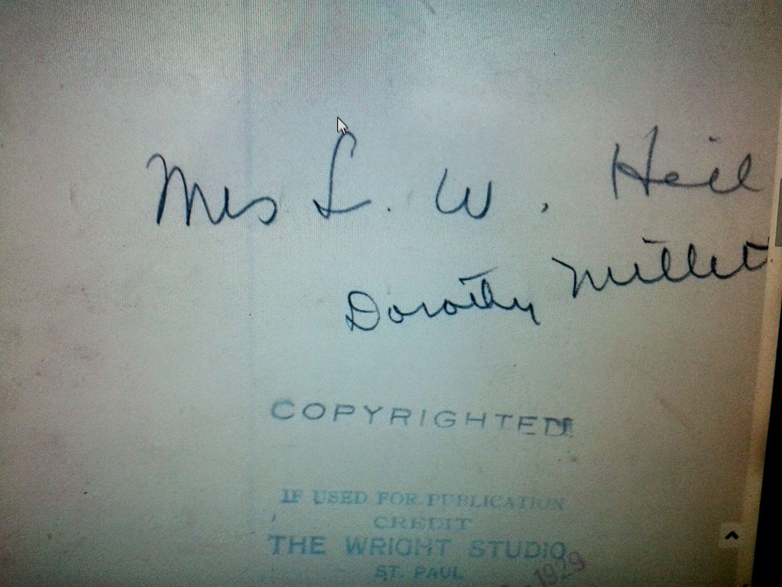 Hollywoodland Forever: Dorothy Millette Bern Photos Discovered on Ebay ...