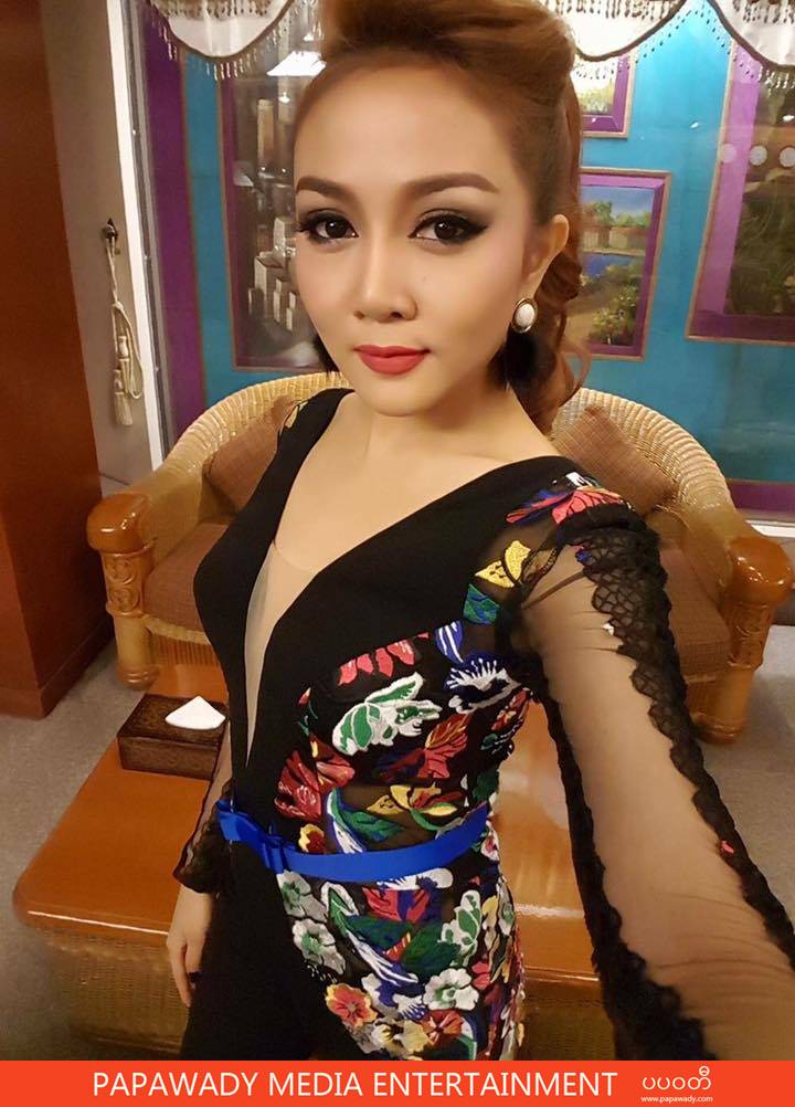 5 Ladies show MANDALAY and Wine Su Khine Thein On Stage Photos