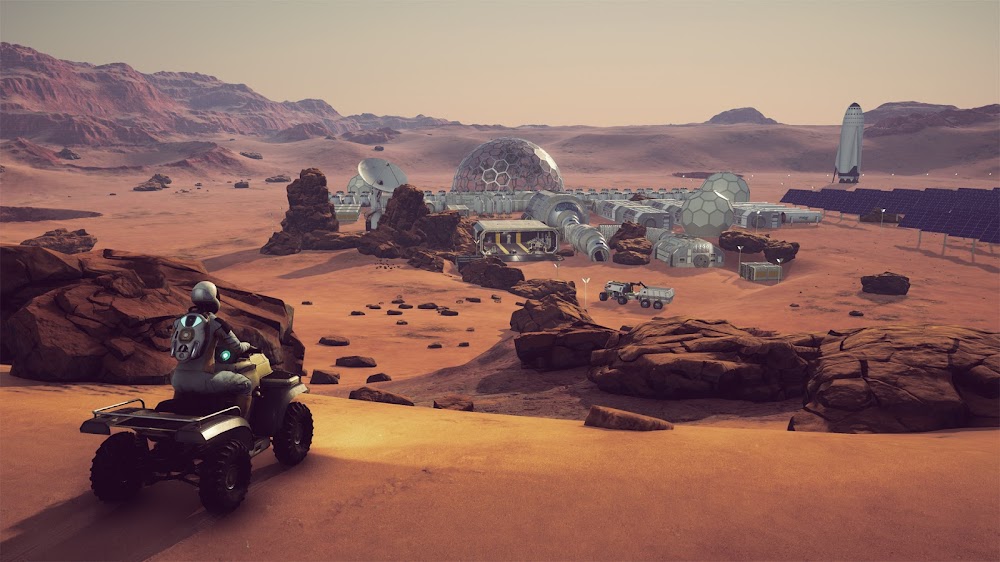 Occupy Mars - simulation game about Mars colonization | human Mars