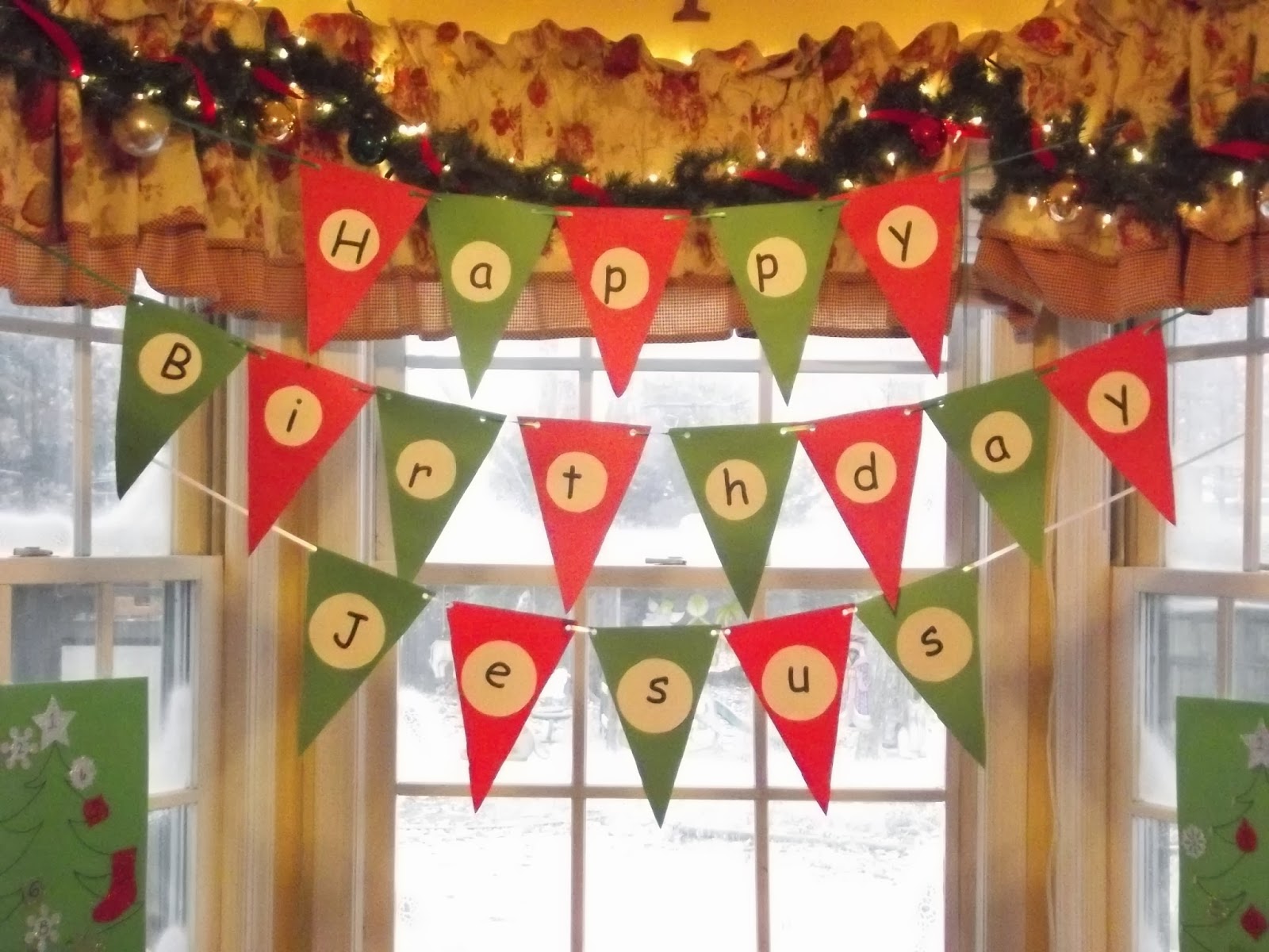 Just a Girl...Who Loves: 'Happy Birthday Jesus' Party