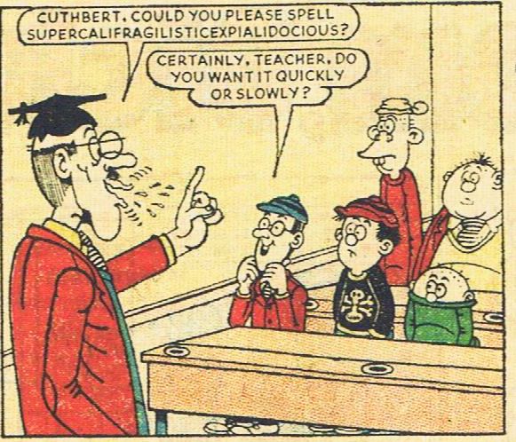 The Slipper: The Beano #1768: Half way there