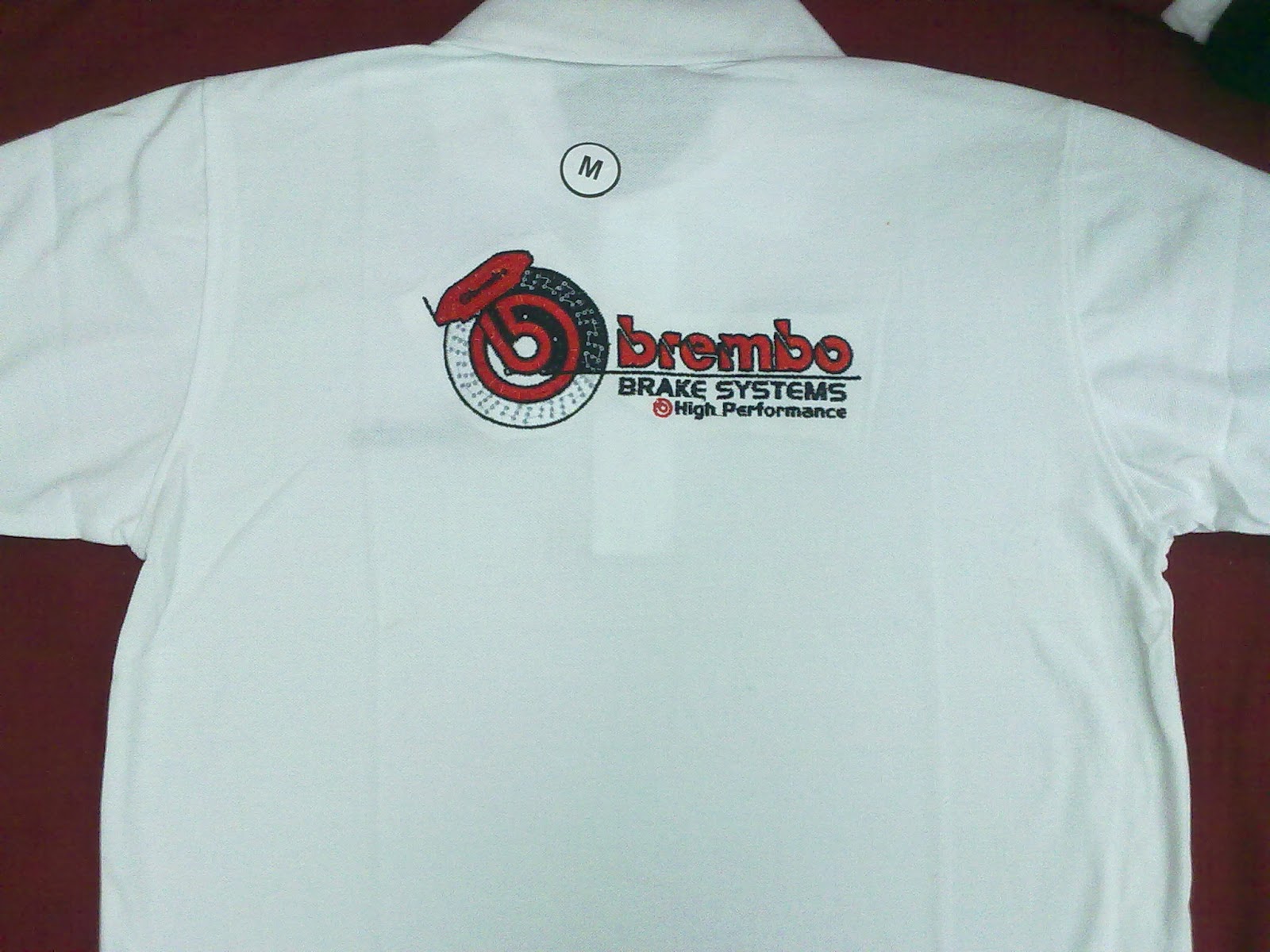 BREMBO Brake System T-Shirt (Collar) | MOTORSPORTS ATTIRES