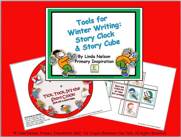 Primary Inspiration: Winter Writing Freebie