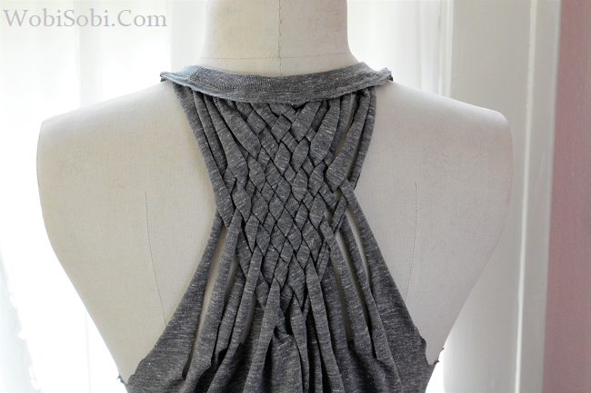 WobiSobi: Weaved Back Tank, DIY