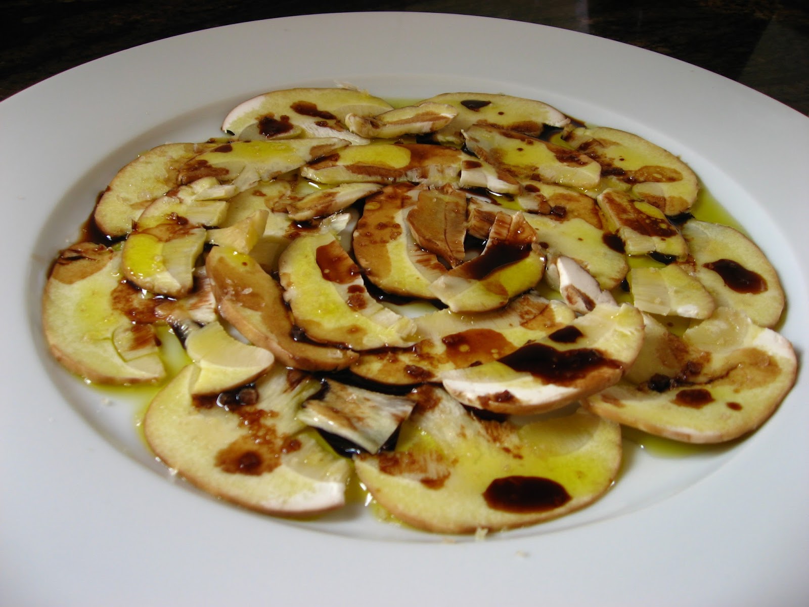 Diari d'un aprenent de cuina: Carpaccio de ceps
