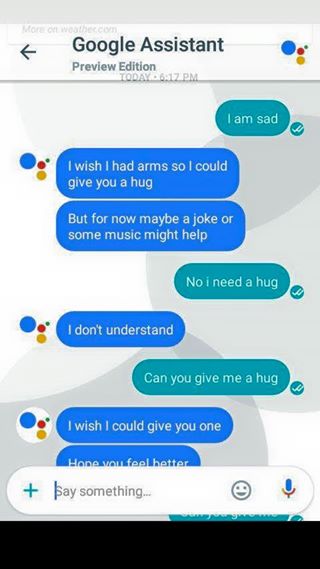 Google Assistant Gives You Virtual Hugs When You Feel Sad - AndroGuider ...