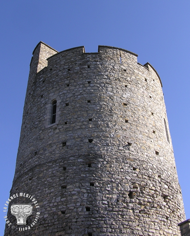 LA FRANCE MEDIEVALE: SAINT-QUENTIN-FALLAVIER (38) - Le château de Fallavier