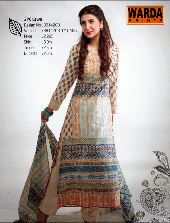Warda Vol-2 - Warda Designer Summer-Spring Collection 2014 Volume-2 ...