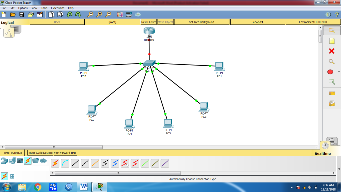Membuat Jaringan LAN Menggunakan Packet Tracer