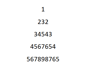 How to Write a C program to print Pyramid of Numbers - A Simple Program