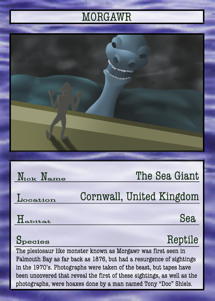 Cryptid Quest Card #49: Morgawr