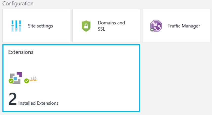 DBTek Technical Blog - English: About Azure Websites Extensions