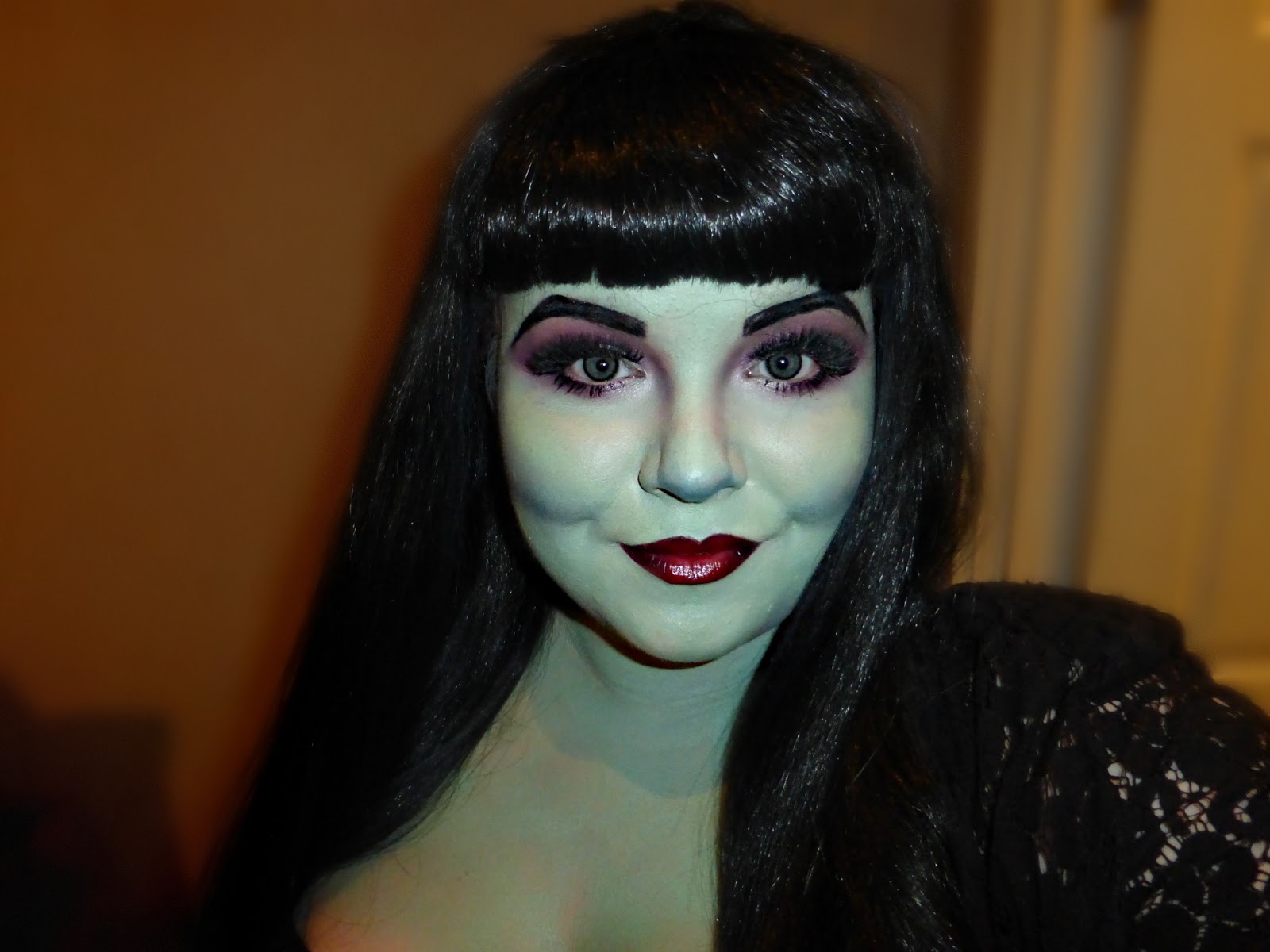 Halloween Makeup: Modern Green Witch - She Might Be Loved