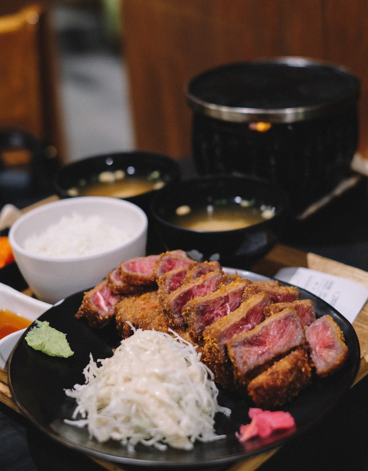 IZAWA GYUKATSU (이자와) - JAPANESE BEEF GYUKATSU IN SEOUL - foodandfeast