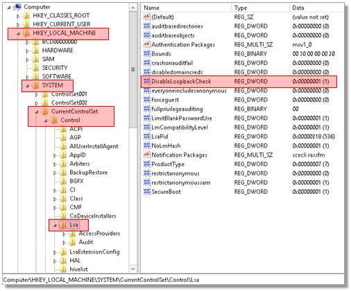 Software Development Outpost: Disable Loopback Check
