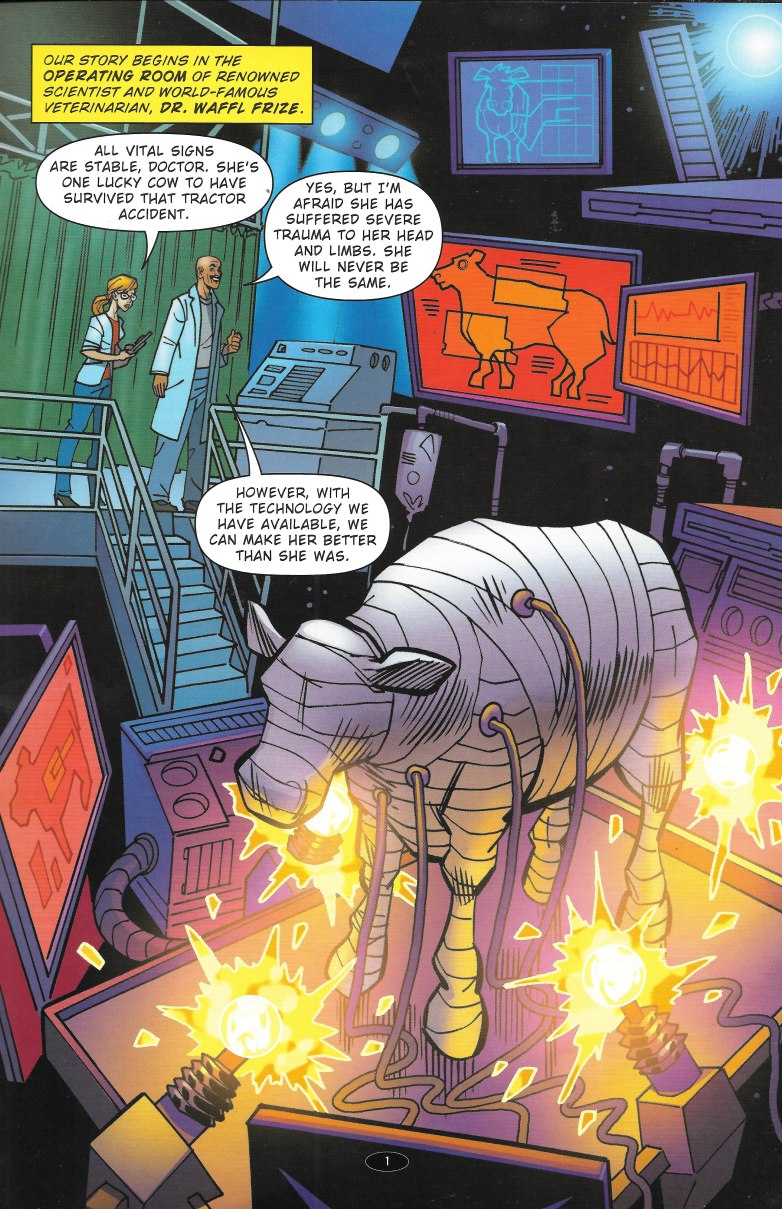 The Crapbox of Son Of Cthulhu: Amazing Cow Heroes – The Invincible Cowborg #2