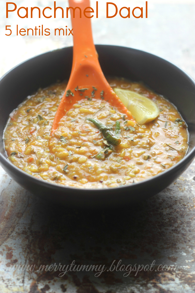 Merry Tummy: Panchmel Daal: Panchpuran Dal: Panchtatra Daal: Rajasthani ...