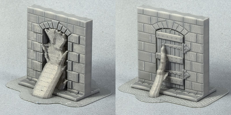 Shouting Into The Void: Tabletop RPG Terrain - Door