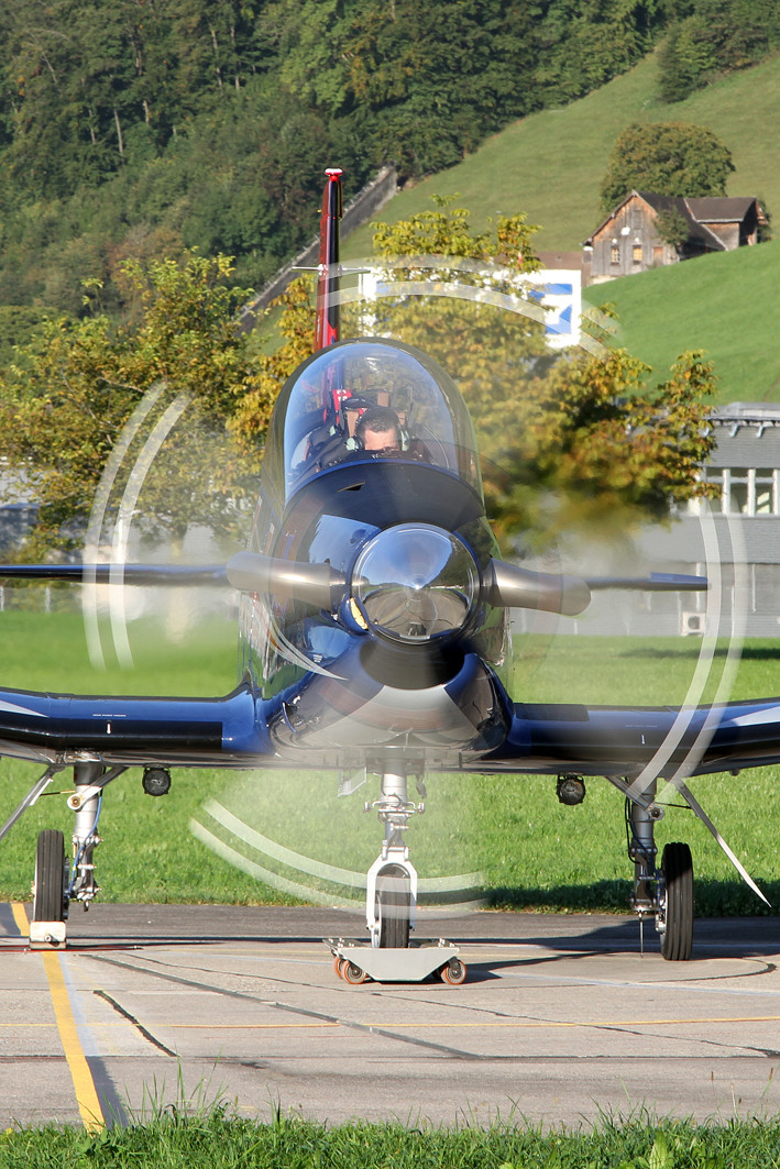 First Indian Pilatus PC-7 Mk.2 Basic Trainer Aircraft | Global Military ...