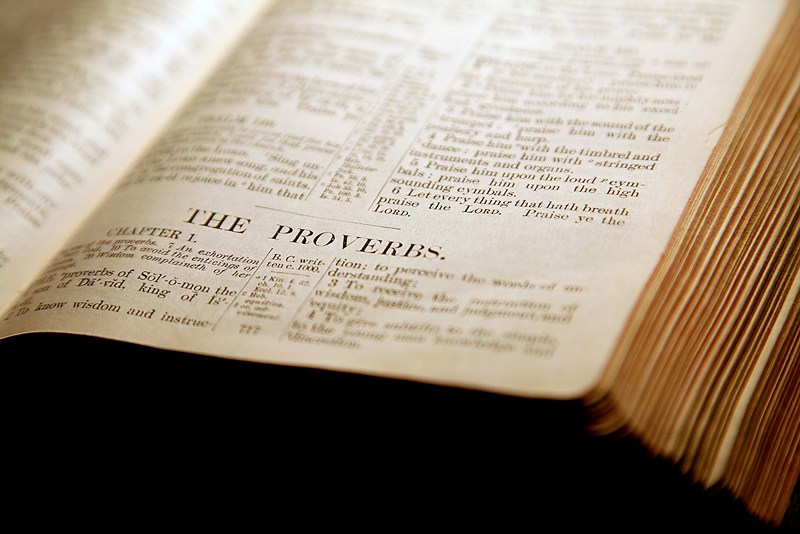 Scripture Sunday: The Book of Proverbs | Welcome to