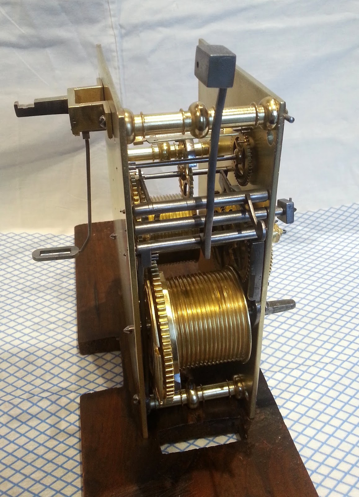 Rowland of Cambridge: Restoration of English Longcase Clock Movement ...